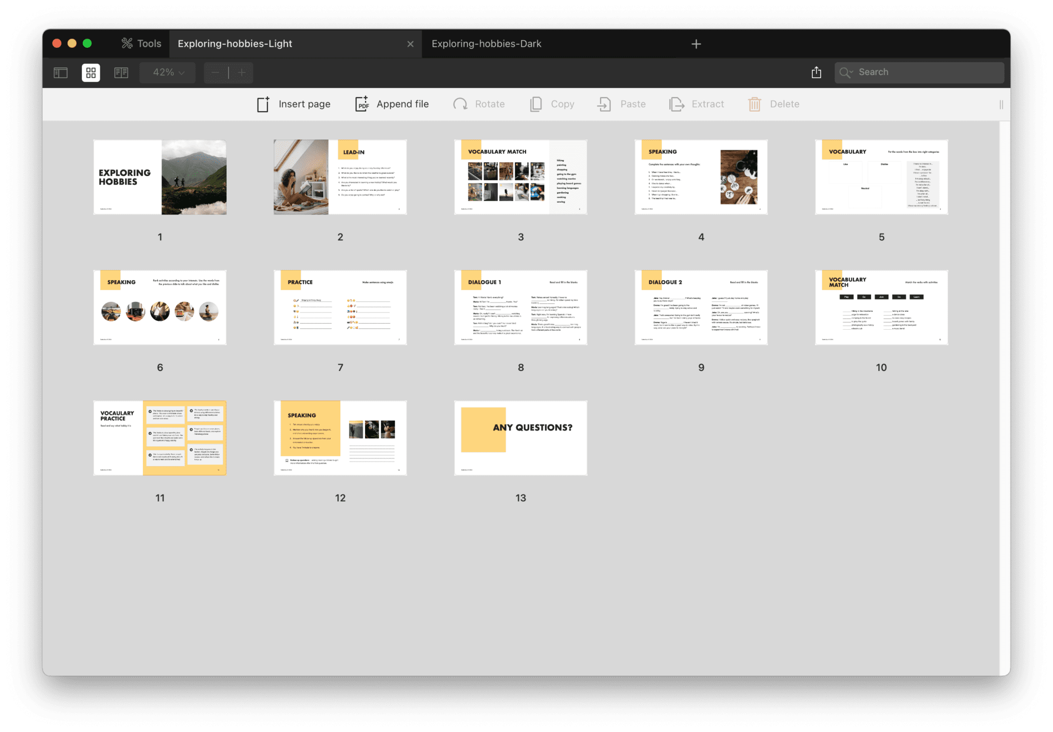 Exploring Hobbies - A2 Lesson Plan | betterclass