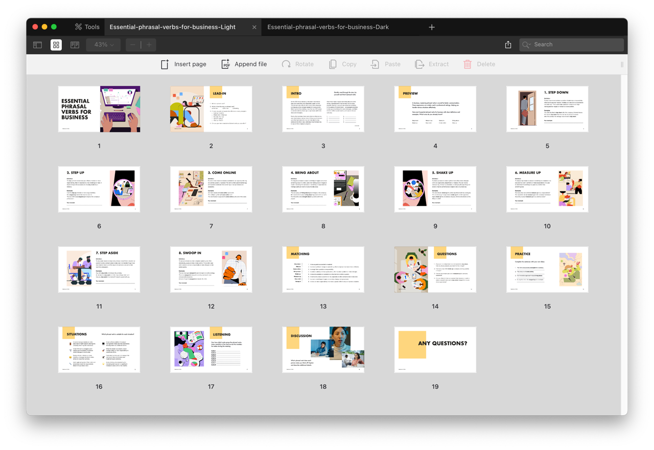 Essential Phrasal Verbs for Business English - B2 Lesson Plan