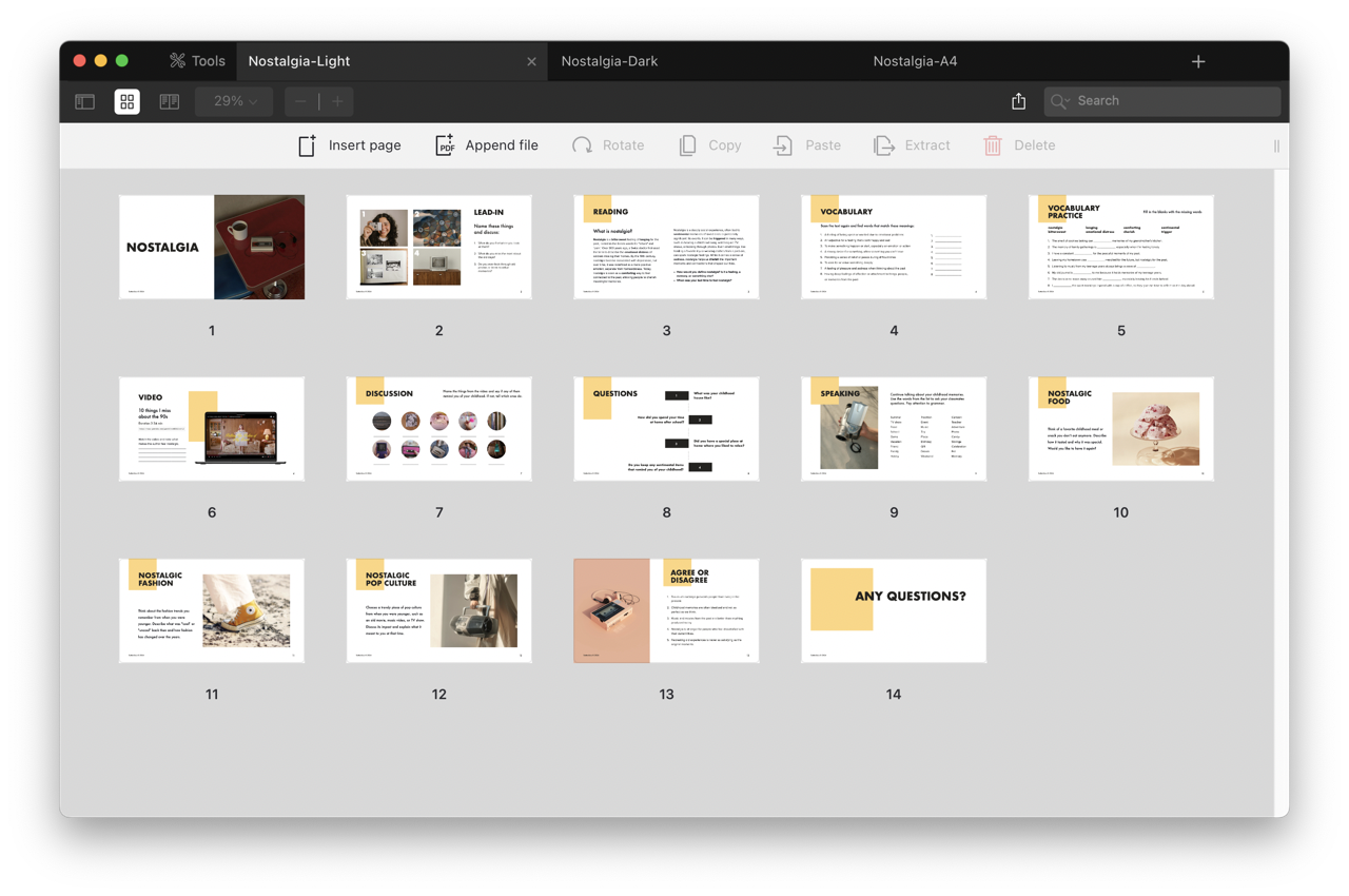 Nostalgia - B2 Lesson Plan | betterclass
