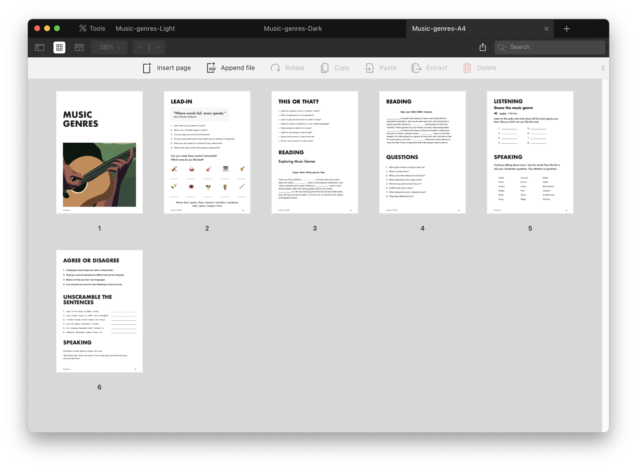 Music Genres - A2 Lesson Plan | betterclass