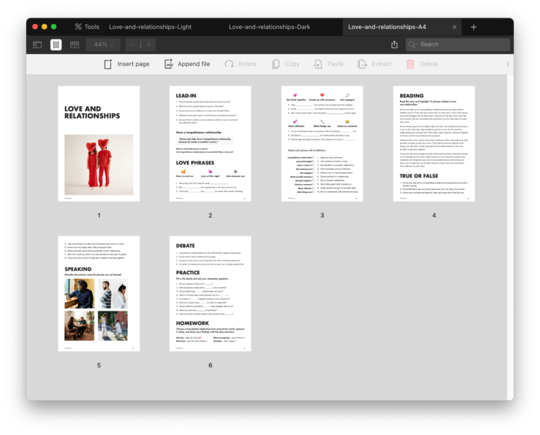 Love & Relationships - B1 Lesson Plan | betterclass