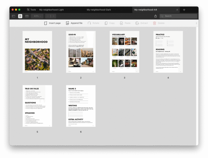 My Neighborhood - A2 Lesson Plan | betterclass