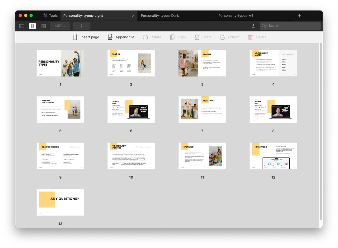 Personality Types - B2 Lesson Plan | betterclass
