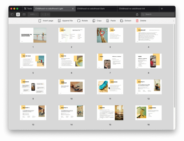 Childhood vs Adulthood - A2 Lesson Plan | betterclass
