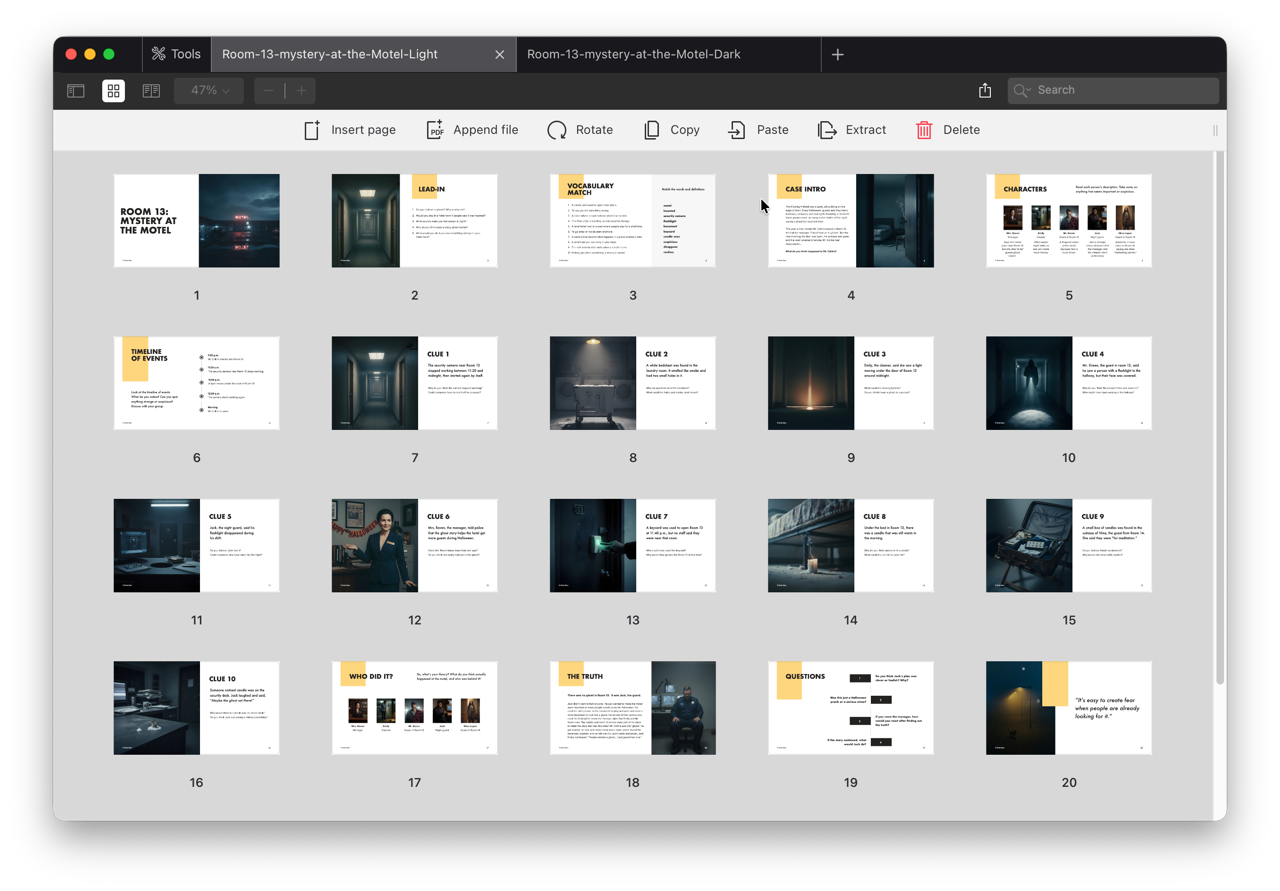 Room 13: Mystery at the Motel - B1 Lesson Plan | betterclass