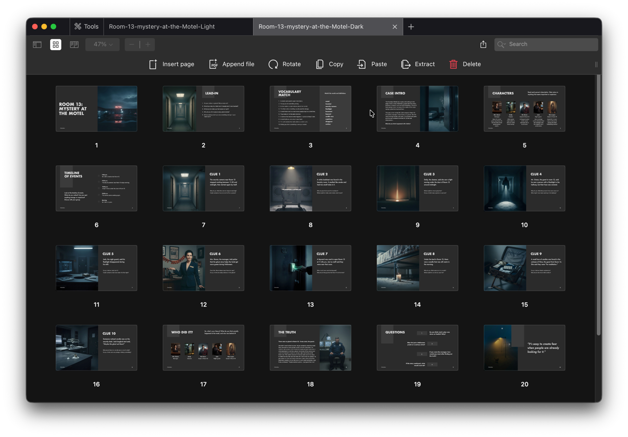 Room 13: Mystery at the Motel - B1 Lesson Plan | betterclass